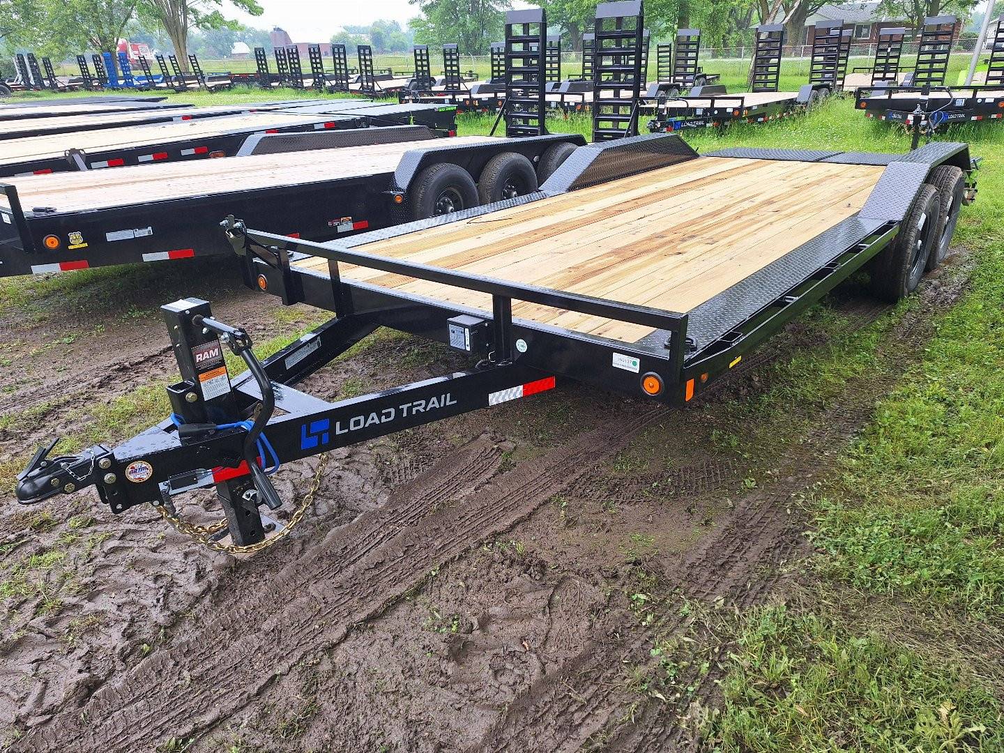 New 2025 Load Trail 102x20 Equipment Trailer W/ Max Ramps