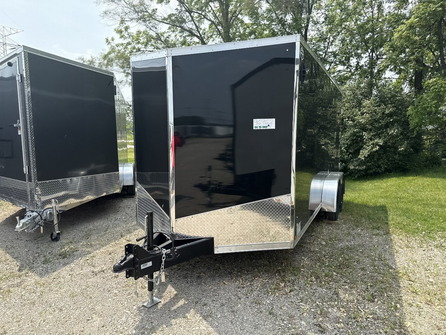 New 2025 US CARGO 7 X 16 Cargo / Enclosed Trailer with 6ft 6in ...