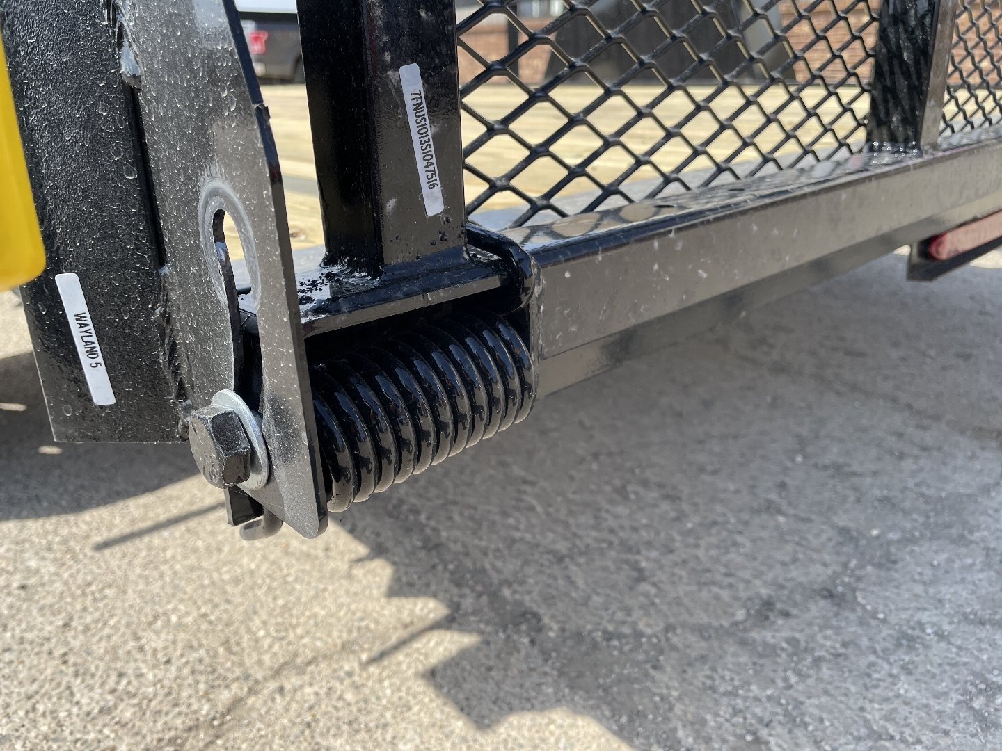 New 2025 AMO 6.4X10 3k LED & Spring Assist Fold Flat Gate Landscape ...