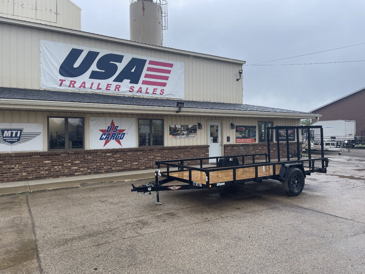 New 2025 H&H Trailers 82X14 5K w/Brake Landscape Trailer