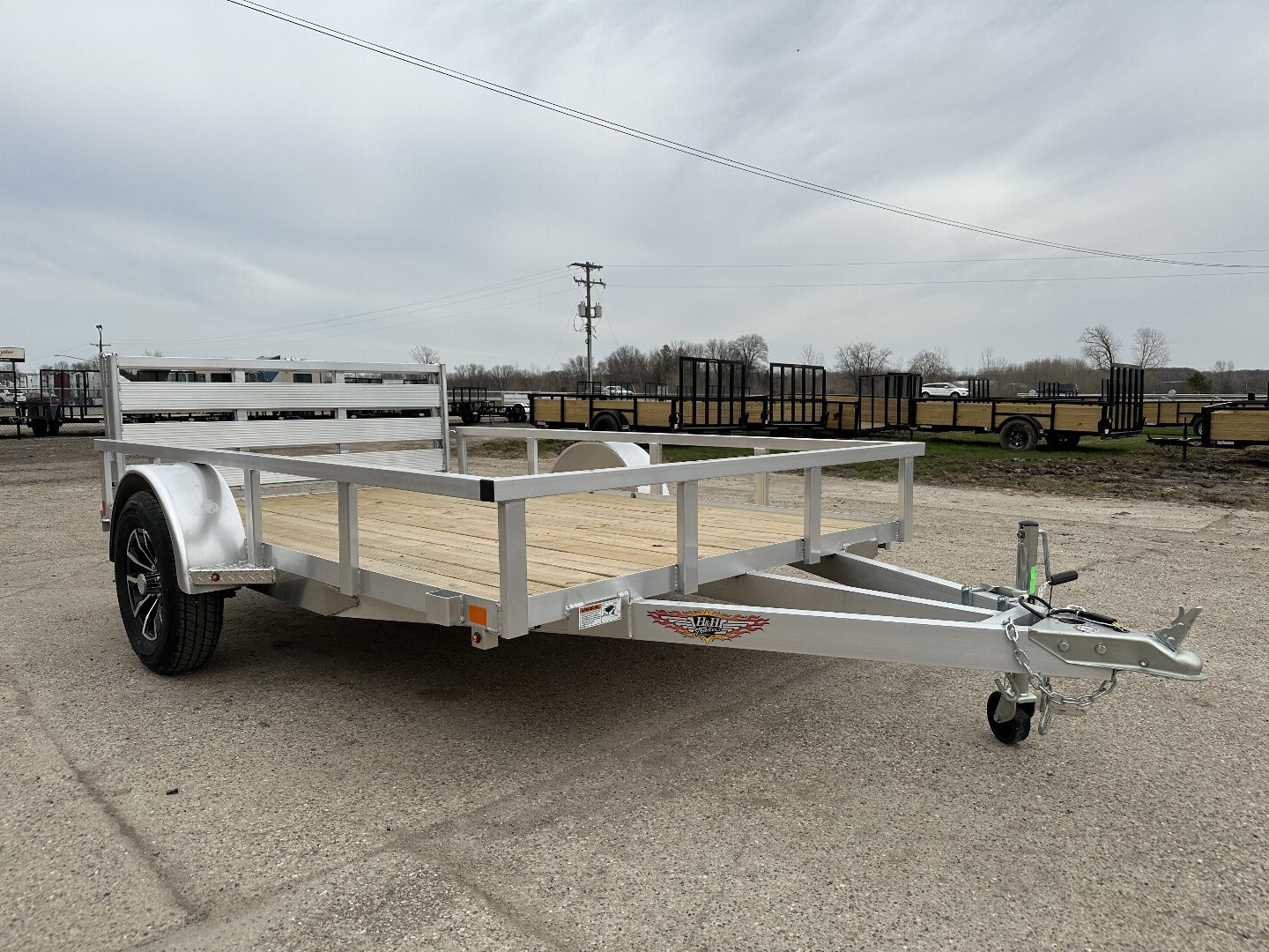 New 2025 H&H TRAILERS 76X10 Aluminum Landscape Trailer - AGING ...