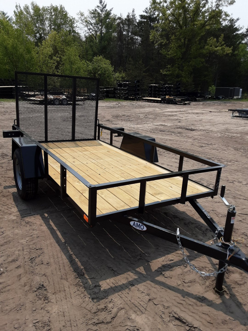 New 2025 AMO 5x10 Landscape Trailer 3500