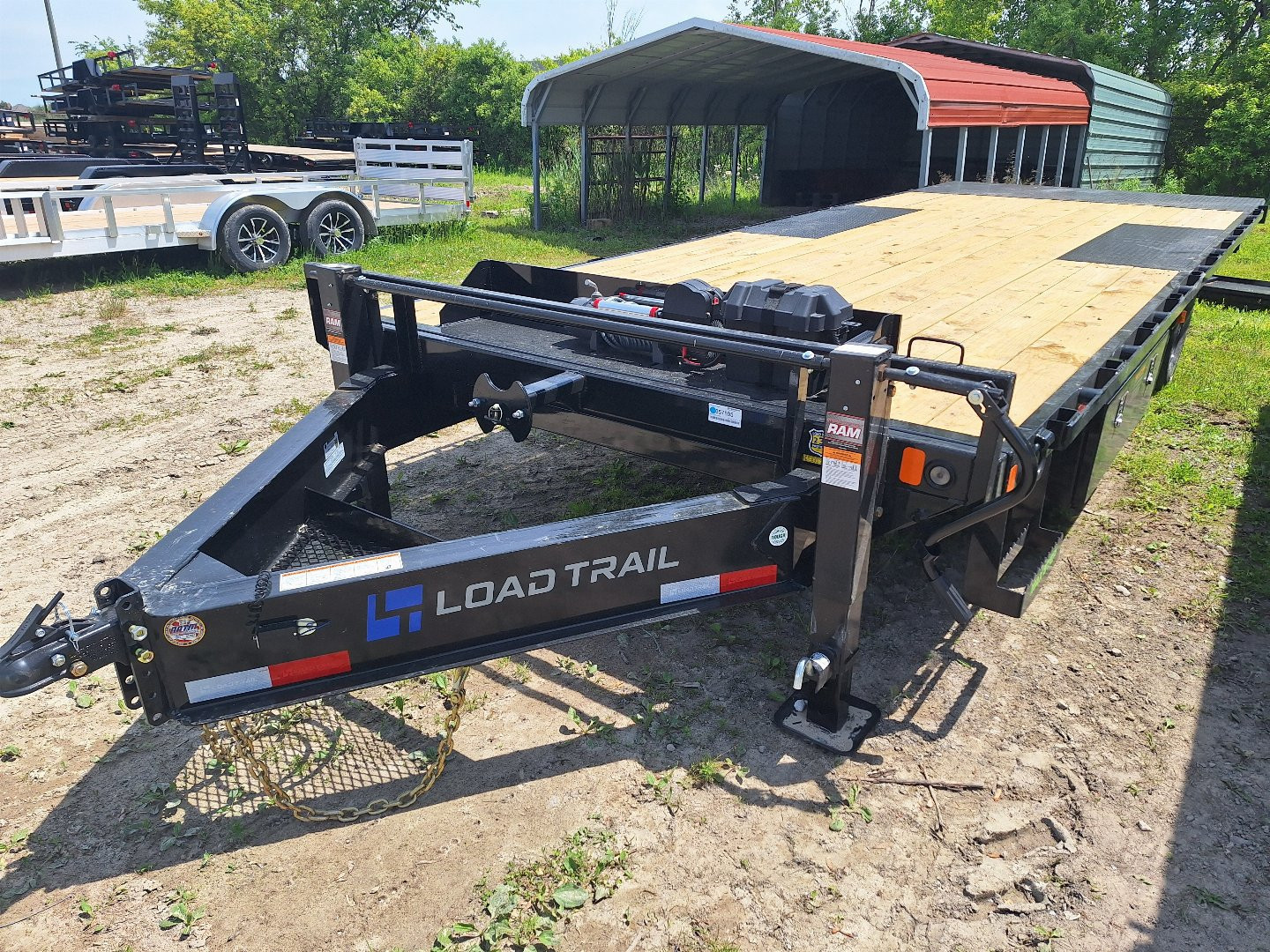 New 2025 Load Trail 102x22 Deck Over Power Tilt W/ Winch Don't Wait ...