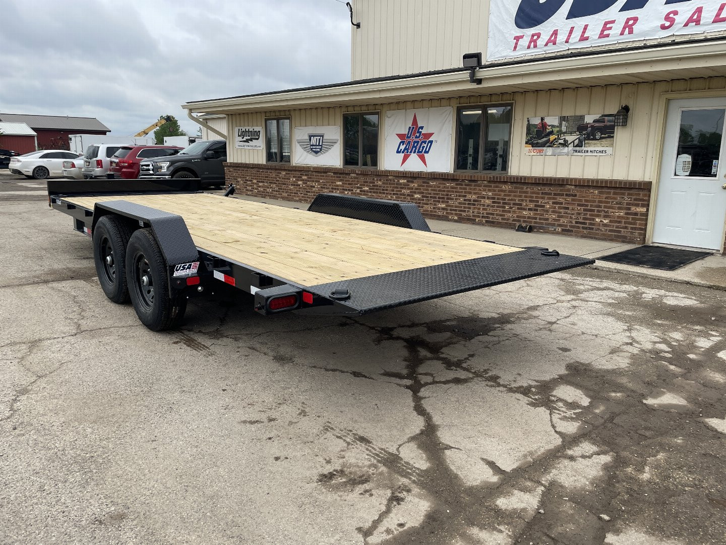 New 2025 LOAD TRAIL 83x22 14k Max Tilt Trailer