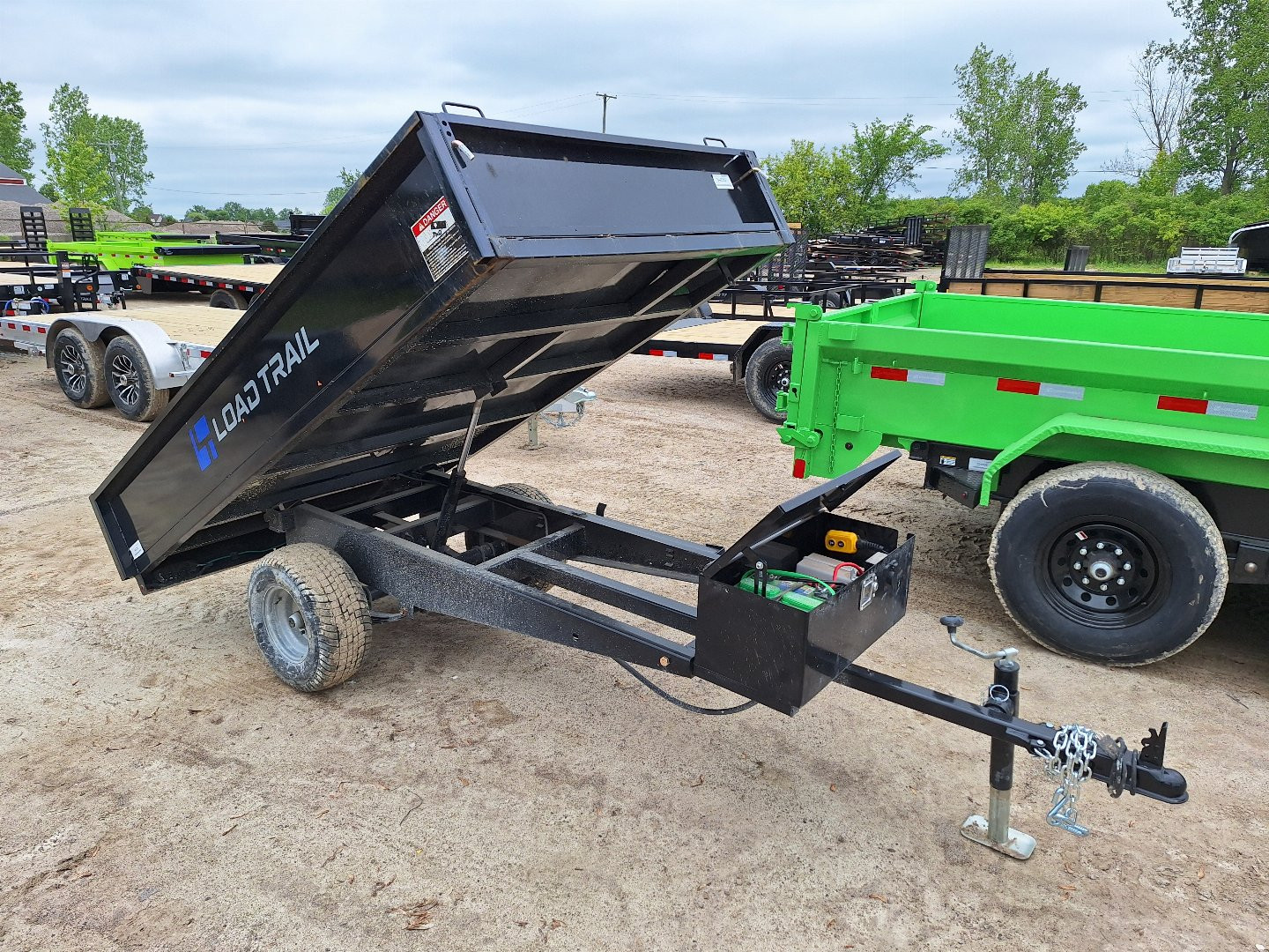 New 2025 Load Trail 5x8 Urban Dump Trailer for sale in New Boston, MI