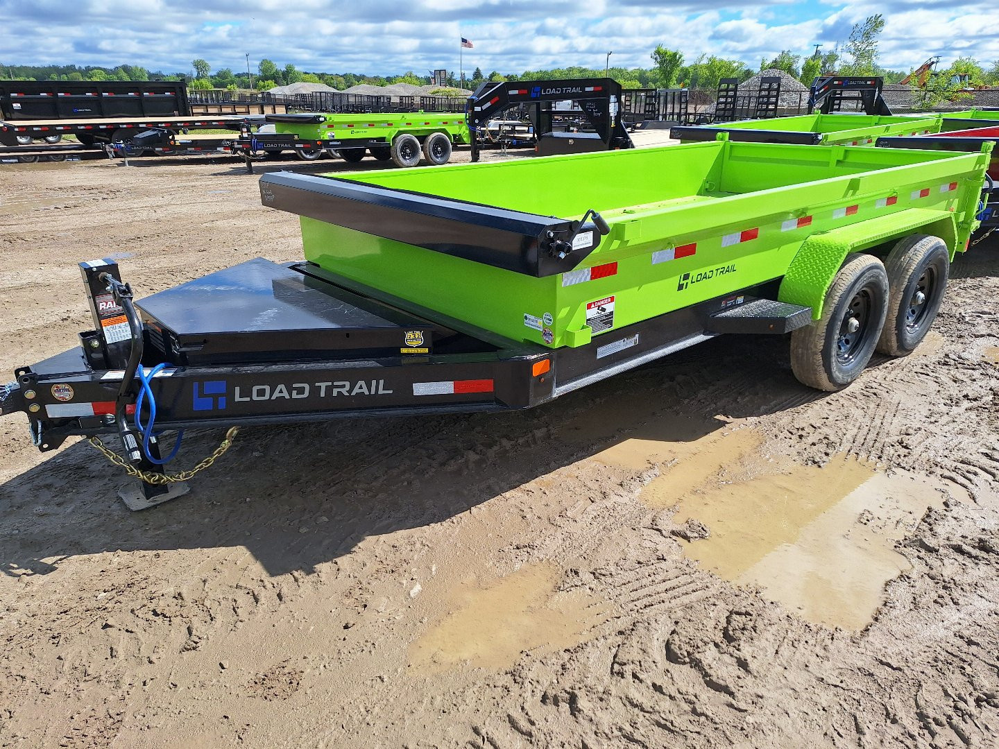 New 2025 Load Trail 83x14 Dump Trailer