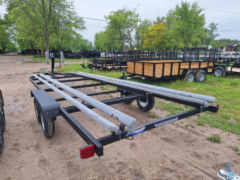 New 2025 Hoosier 20-24 Float On Bunk Style Pontoon Trailer