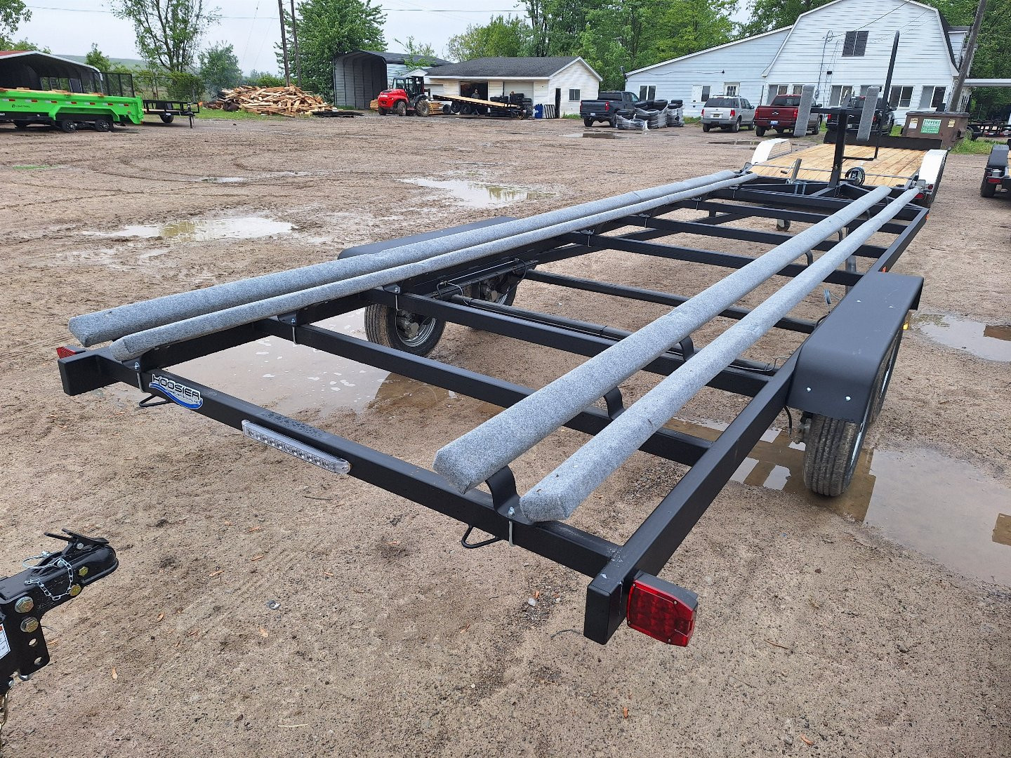 New 2025 Hoosier 24-26 Float on / Bunk Style Pontoon Trailer W/ Brakes ...