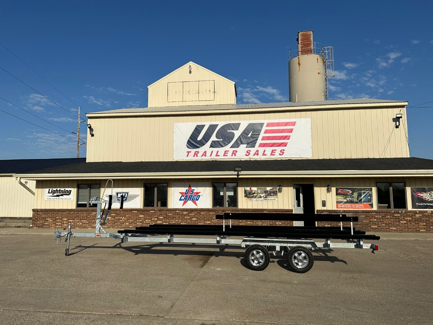 New 2025 GENESIS TRAILERS 22ft Bunk Style w/Brakes TA-1 Boat Trailer