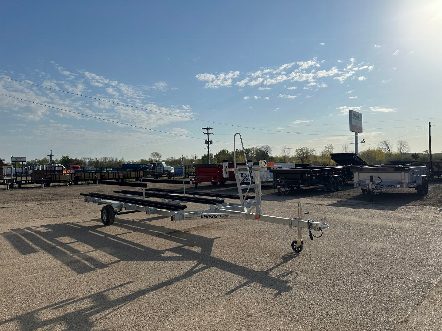 New 2025 GENESIS TRAILERS 20ft Bunk Style Boat Trailer