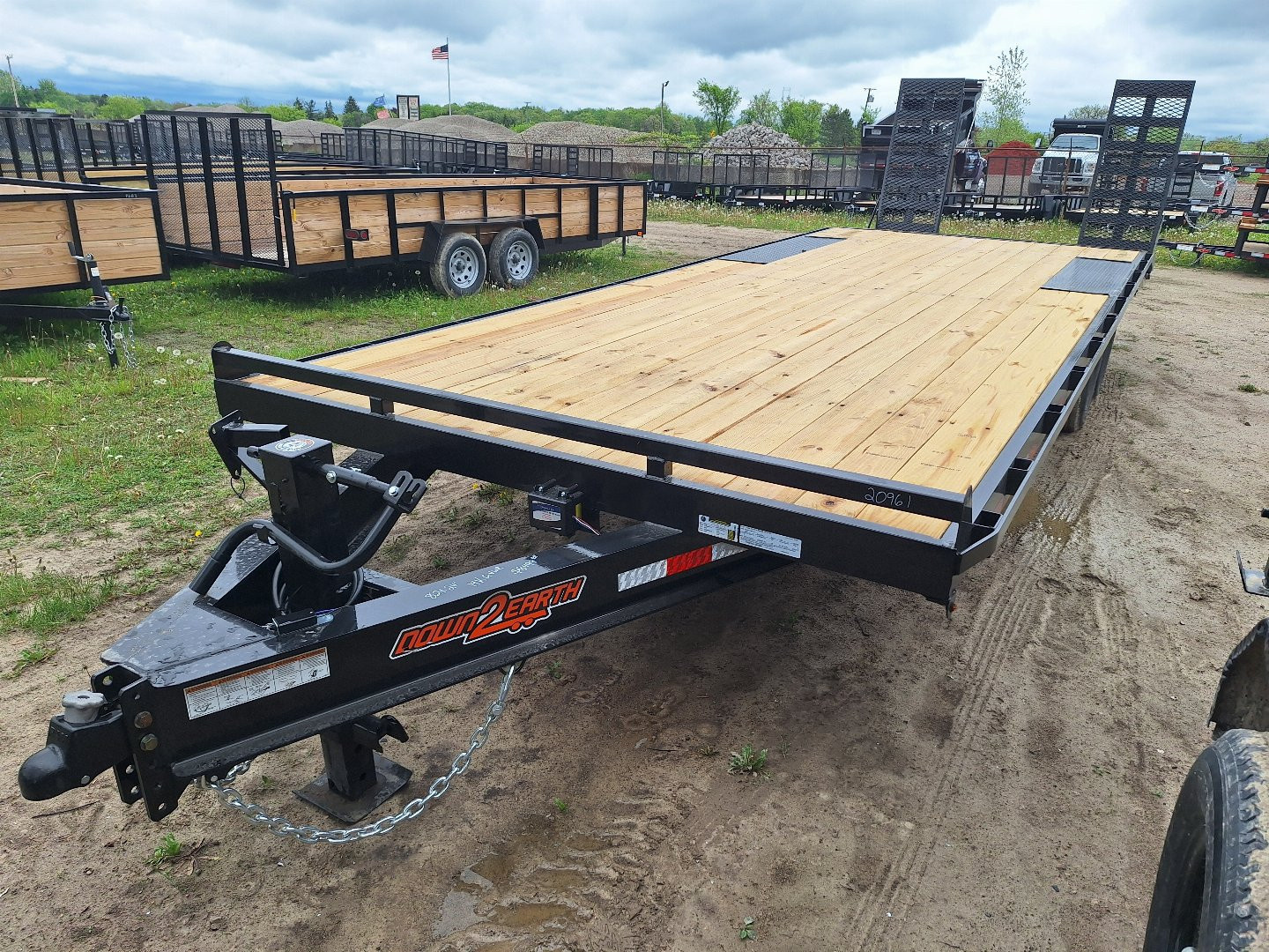 New 2025 Down 2 Earth Trailers 82x24' Deckover Trailer