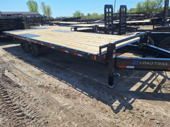 New 2025 Load Trail 102x26 Deck Over Power Tilt Trailer