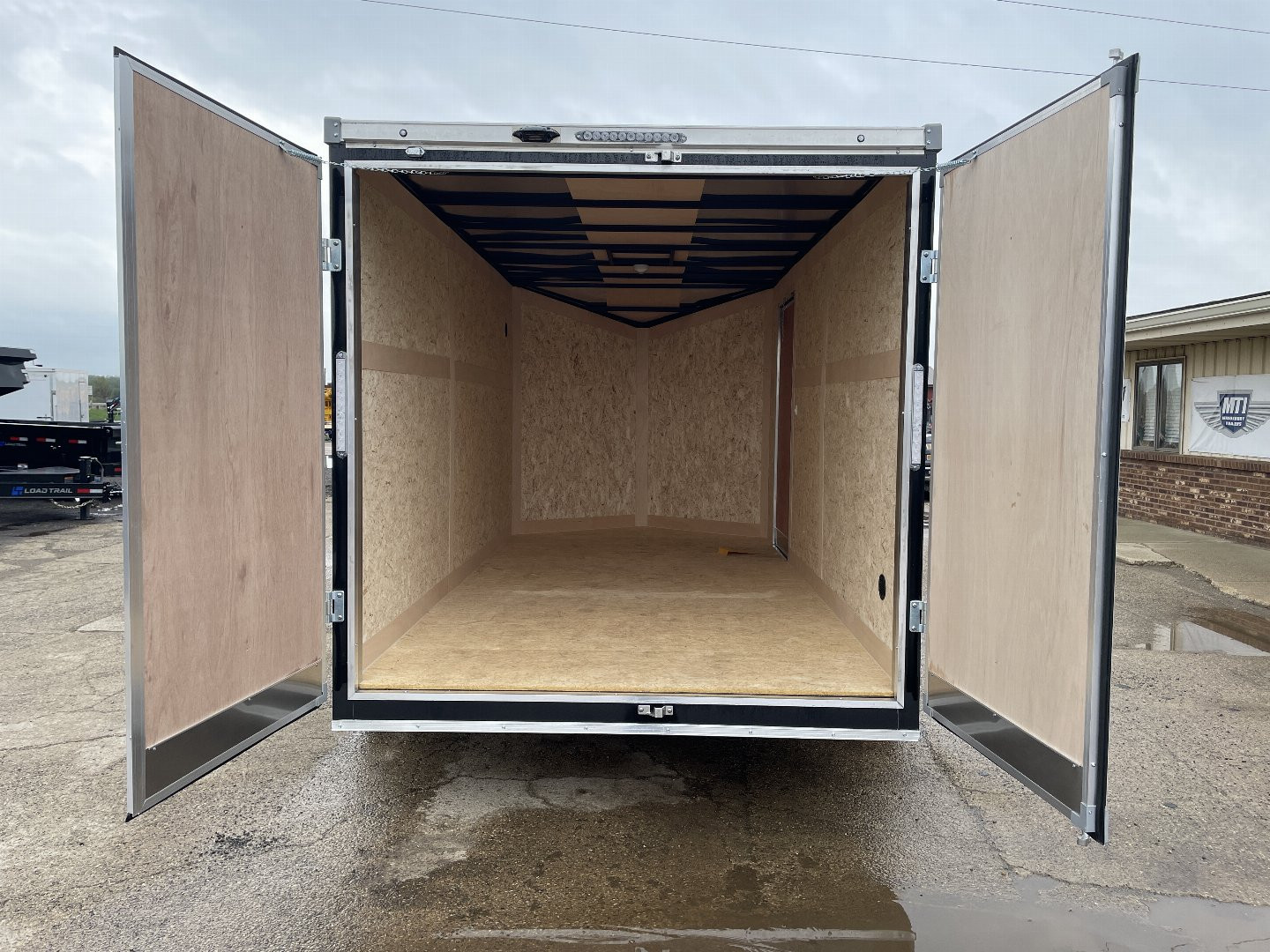 New 2025 Stealth Trailers Mustang 7x14 V-Nose Barn Door 6'6" Cargo ...