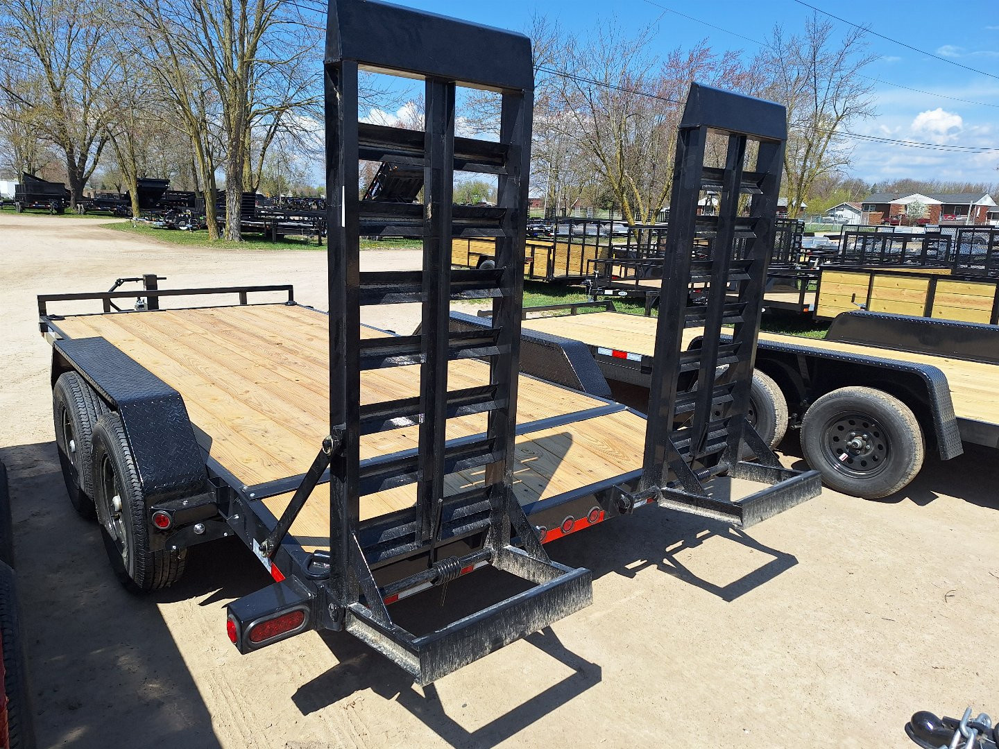 New 2025 Load Trail 83x22 Triple Axle Equipment Trailer W/24" HD Ramps