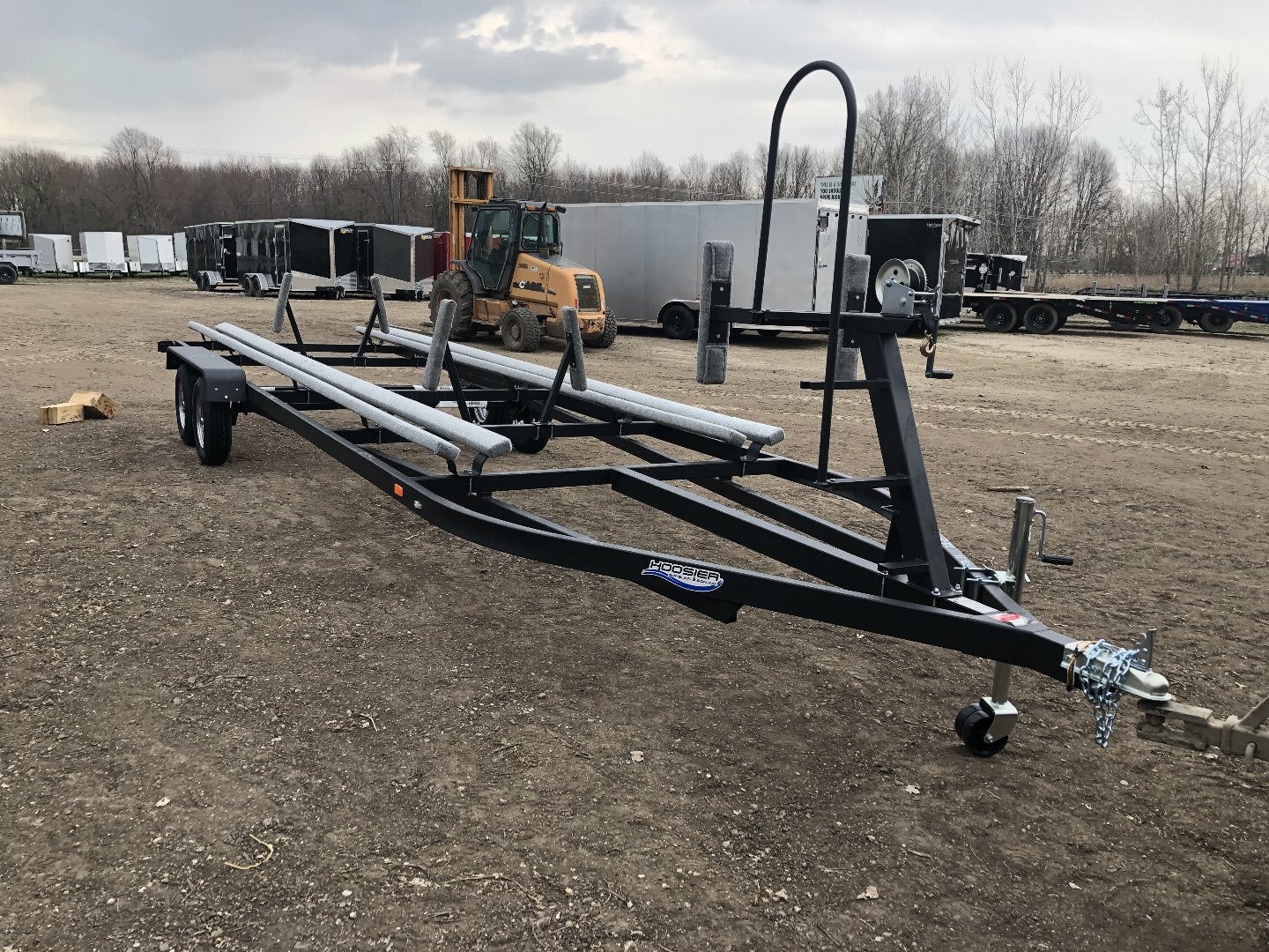 New 2025 Hoosier 20-24' FLOAT ON Boat Trailer