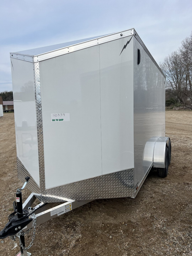 New 2025 Lightning Trailers ALL ALUMINUM7X14 78" INTERIOR HEIGHT W/RAMP ...