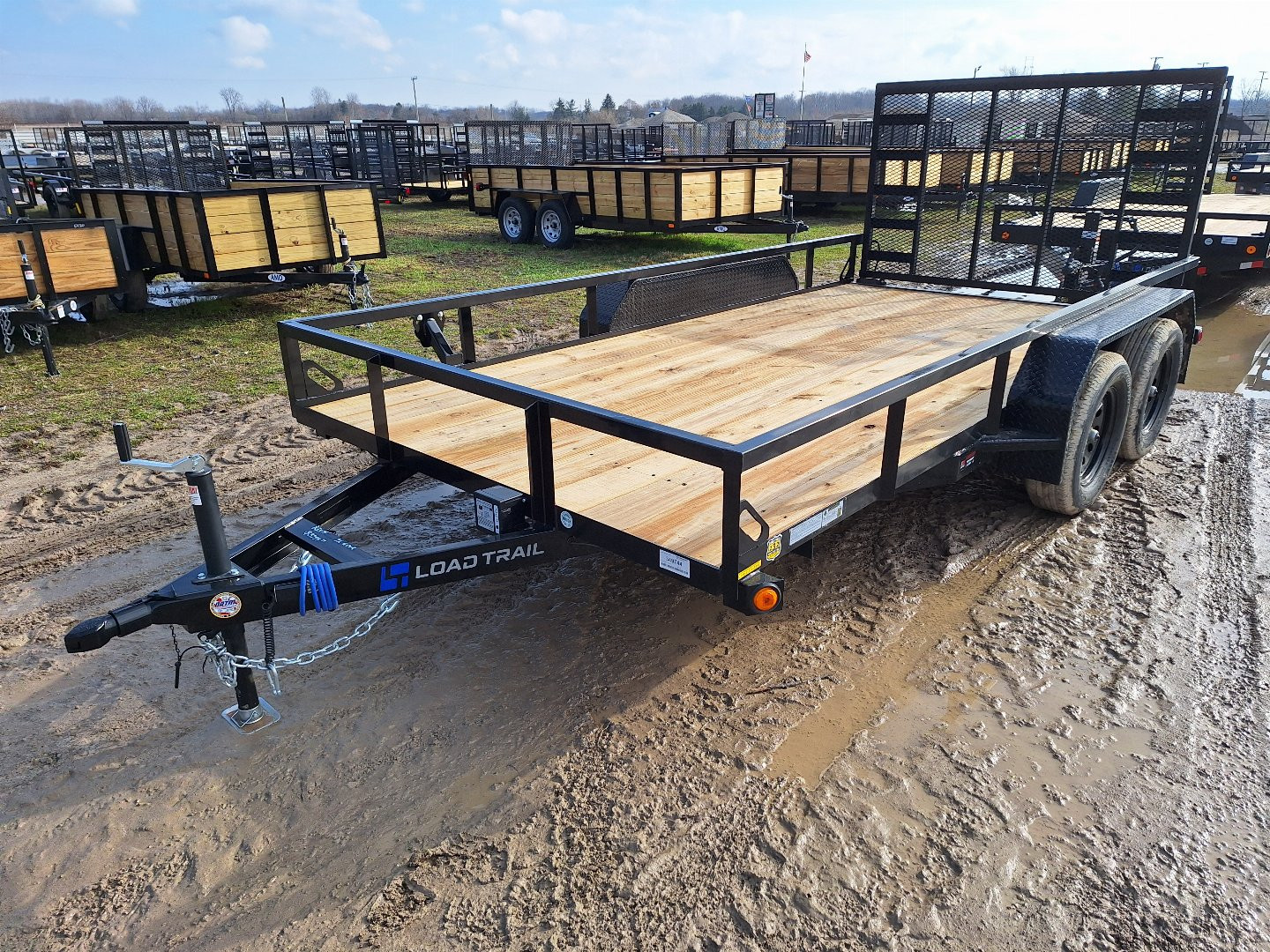 New 2025 Load Trail 83x14' Tandem Axle Landscape Trailer