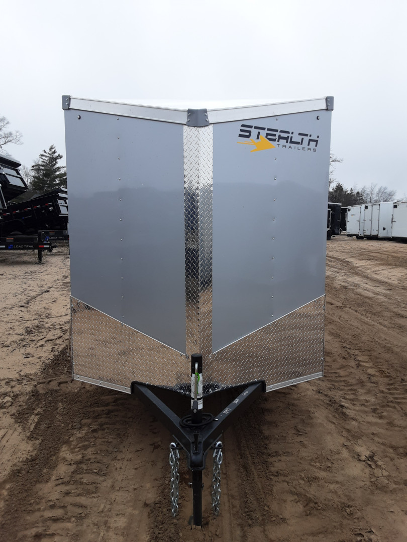New 2025 Stealth Trailers 6X10SILVERRAMP Cargo / Enclosed Trailer for ...