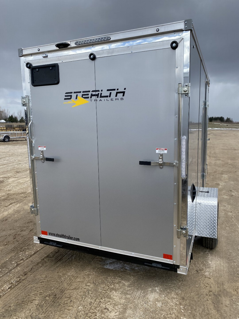 New 2025 Stealth Trailers TITAN 6x12 V-Nose Ramp Door Cargo / Enclosed ...