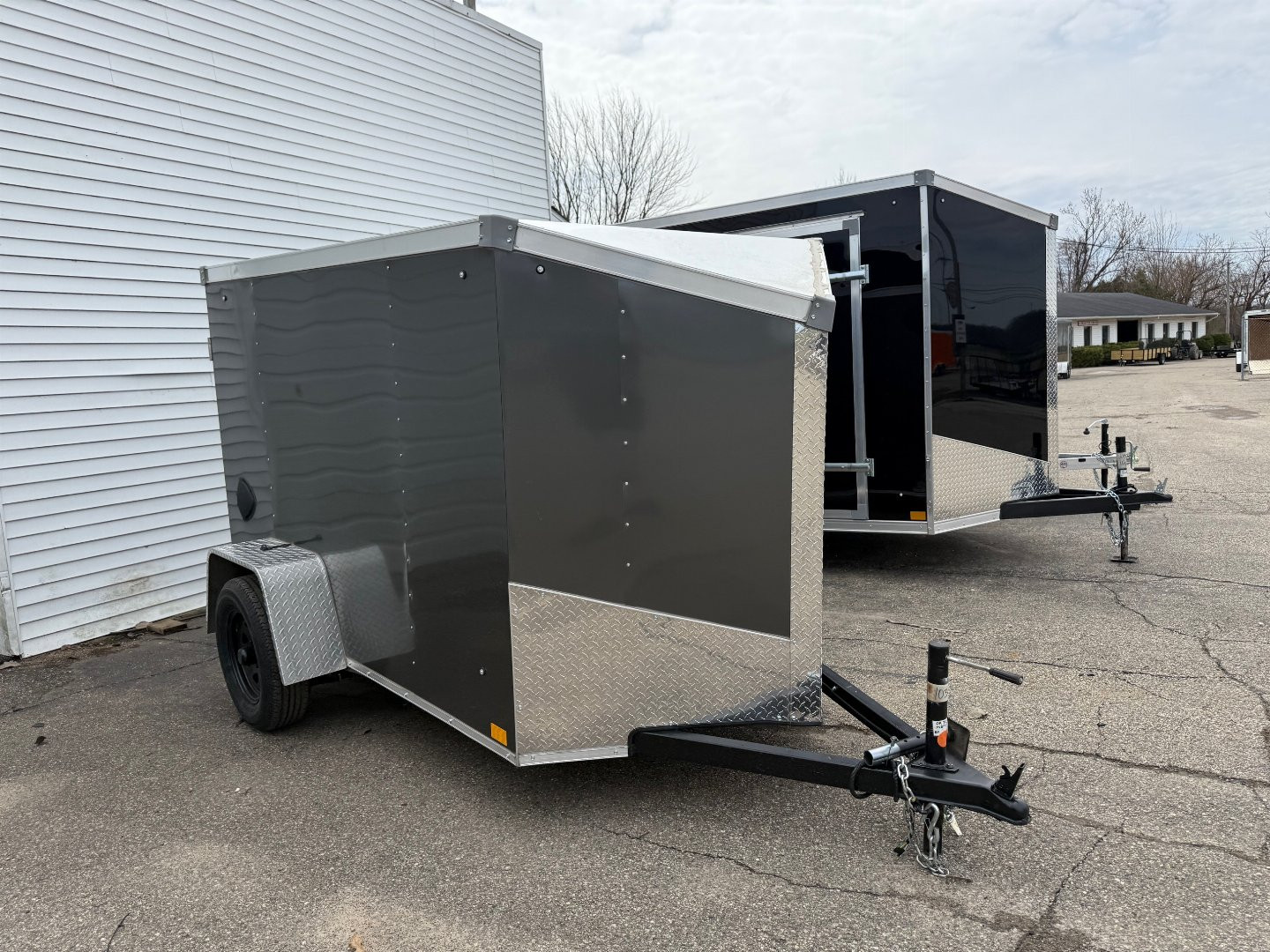 New 2025 Stealth 5 x 8 Enclosed Trailer w/ Ramp (Single) Cargo ...