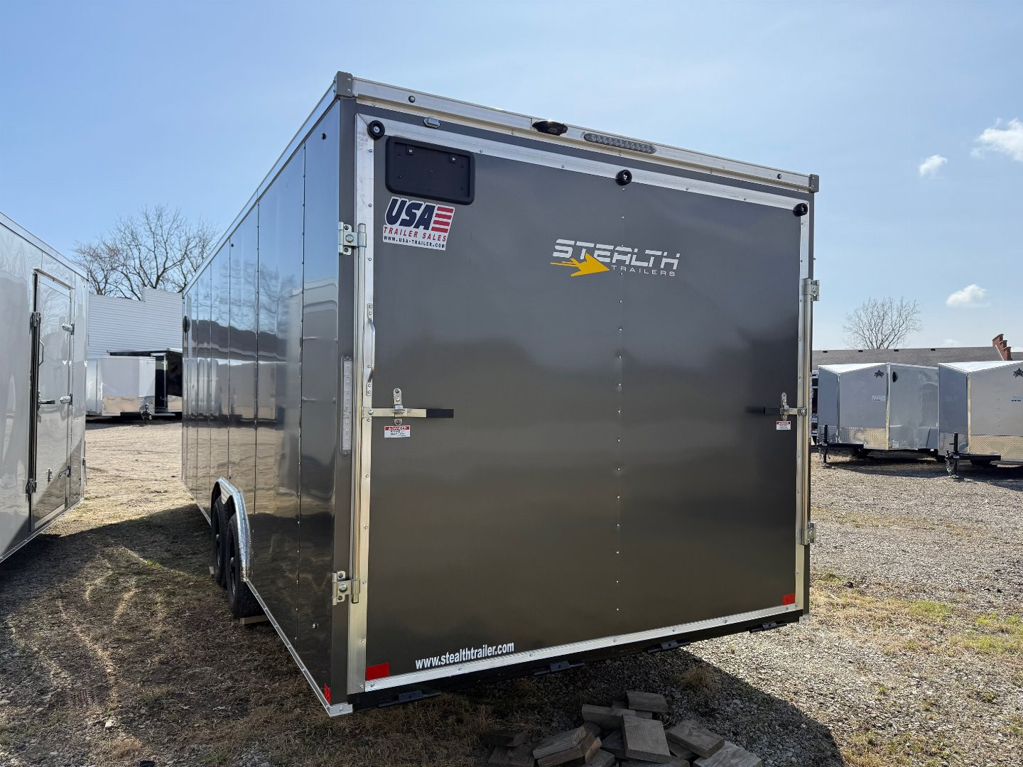 New 2025 Stealth Titan 8.5 x 24 Enclosed Car Hauler with Ramp 10K GVW ...
