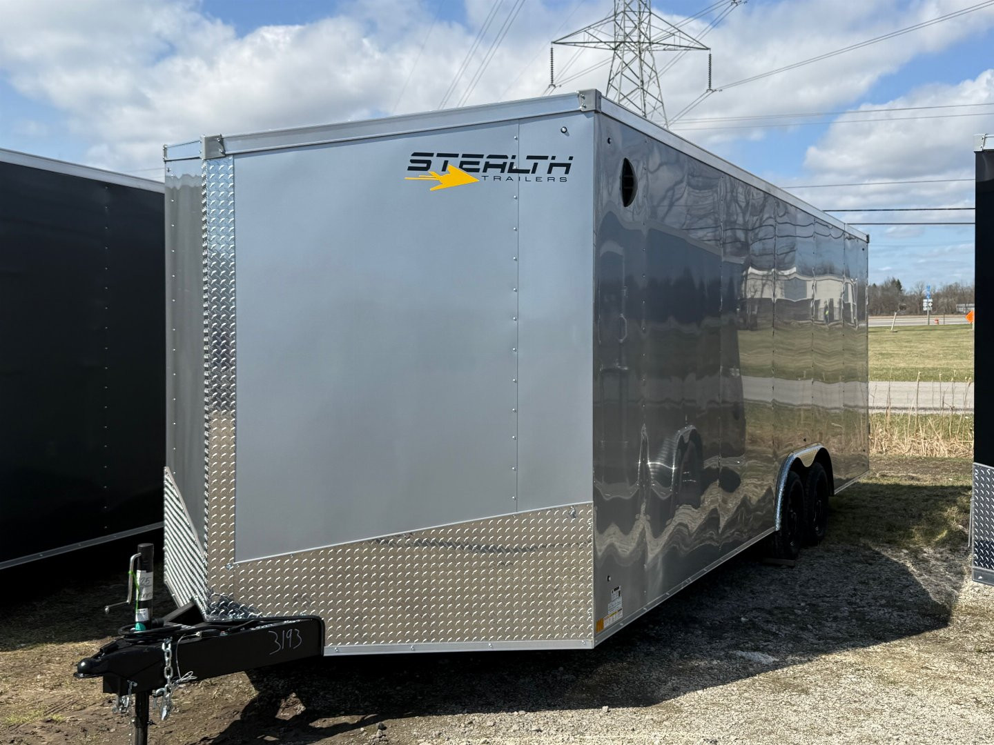 New 2025 Stealth 8.5 x 22 Enclosed Car Hauler with Ramp 7K GVW with 7ft ...