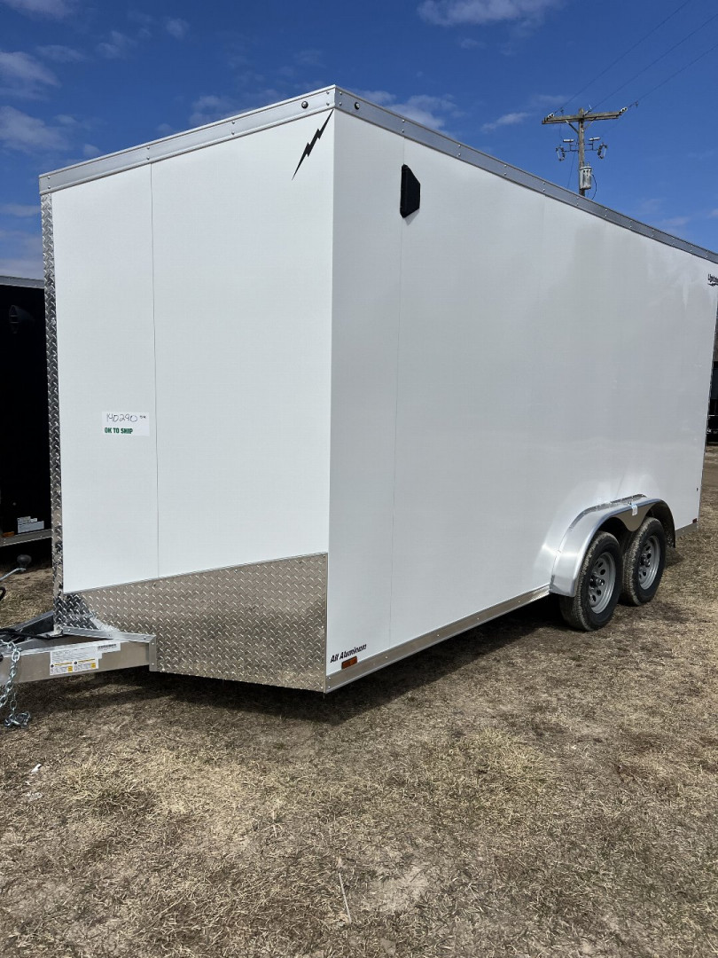 New 2025 Lightning Trailers 7.5X16 W/RAMP DOOR 7' TALL UTV Cargo ...