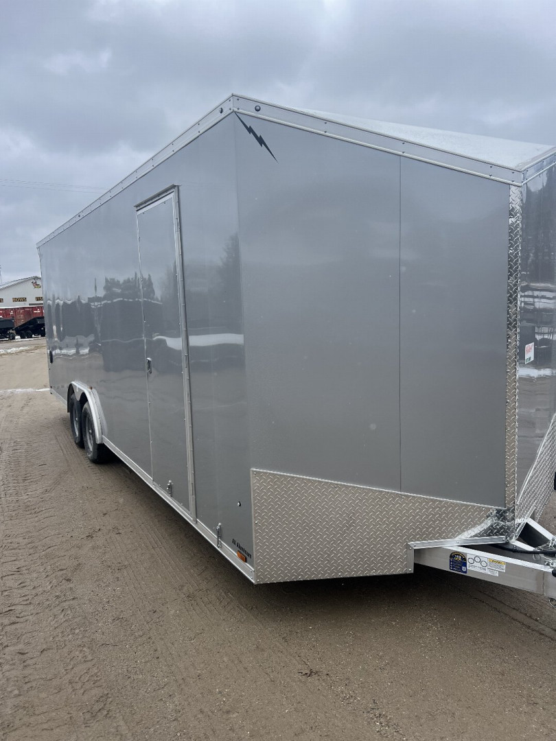 New 2025 Lightning Trailers 8.5X24 1 ALL ALUMINUM 7' 10K INTERIOR RAMP ...