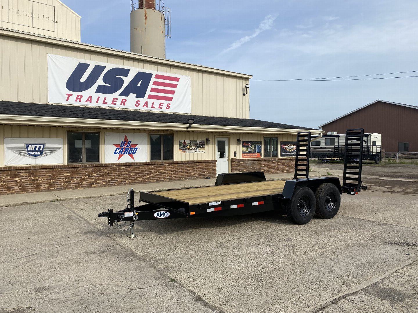 New 2025 AMO 82X16 14k Equipment Trailer - OLD STOCK for sale in ...