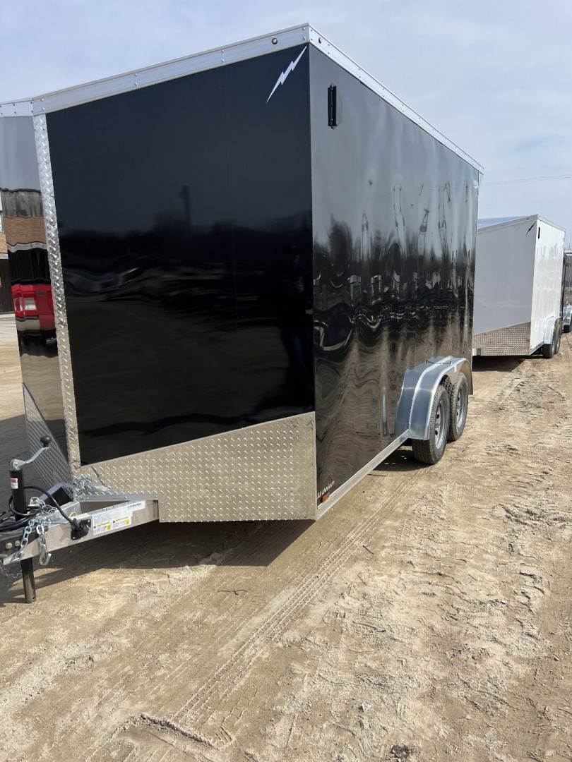 New 2025 Lightning Trailers 7.5X14 ALUMINUM 7' INTERIOR Cargo ...