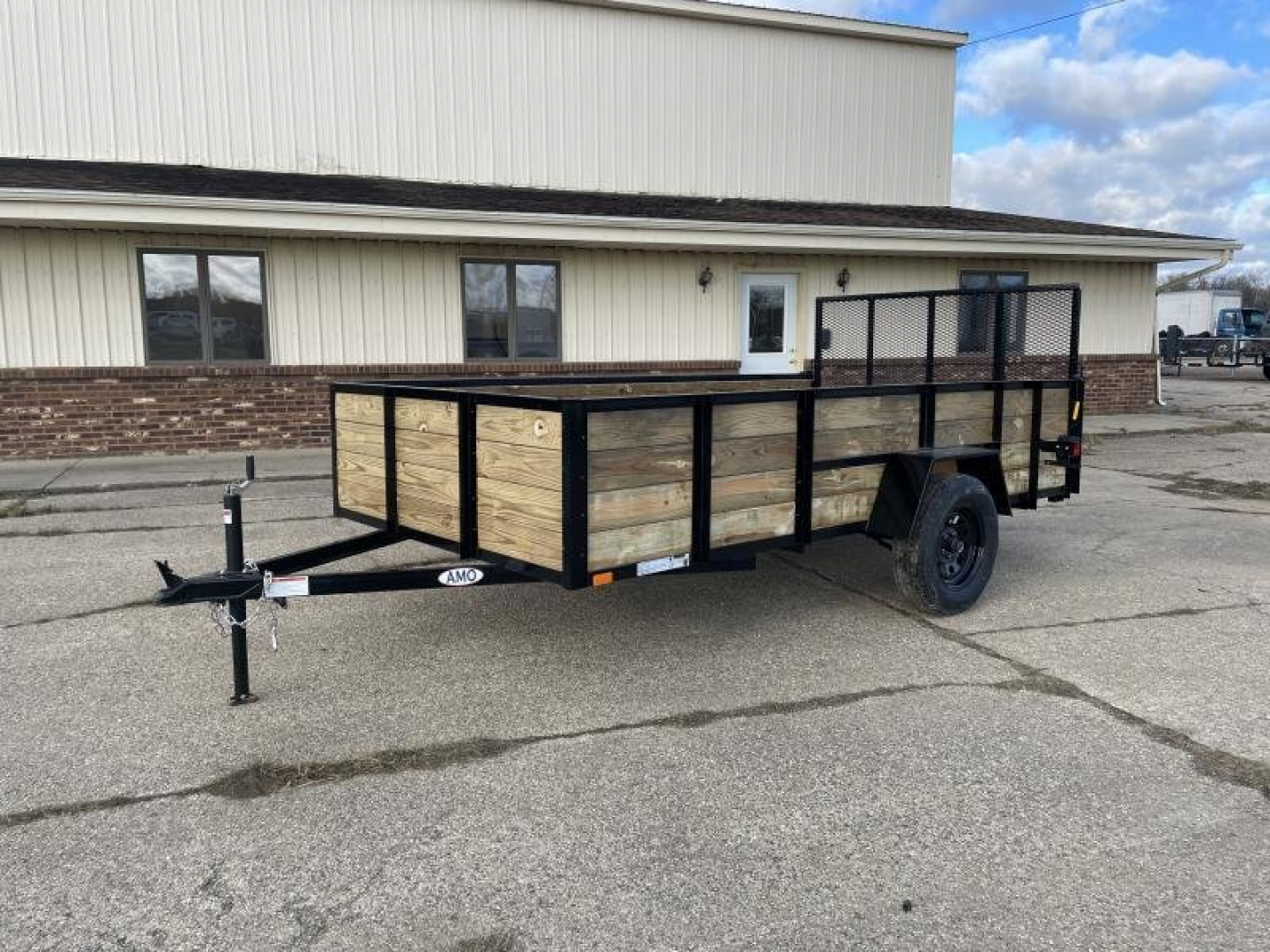 New 2025 AMO 6.4X12 3K Woodside Landscape Trailer for sale in Wayland, MI