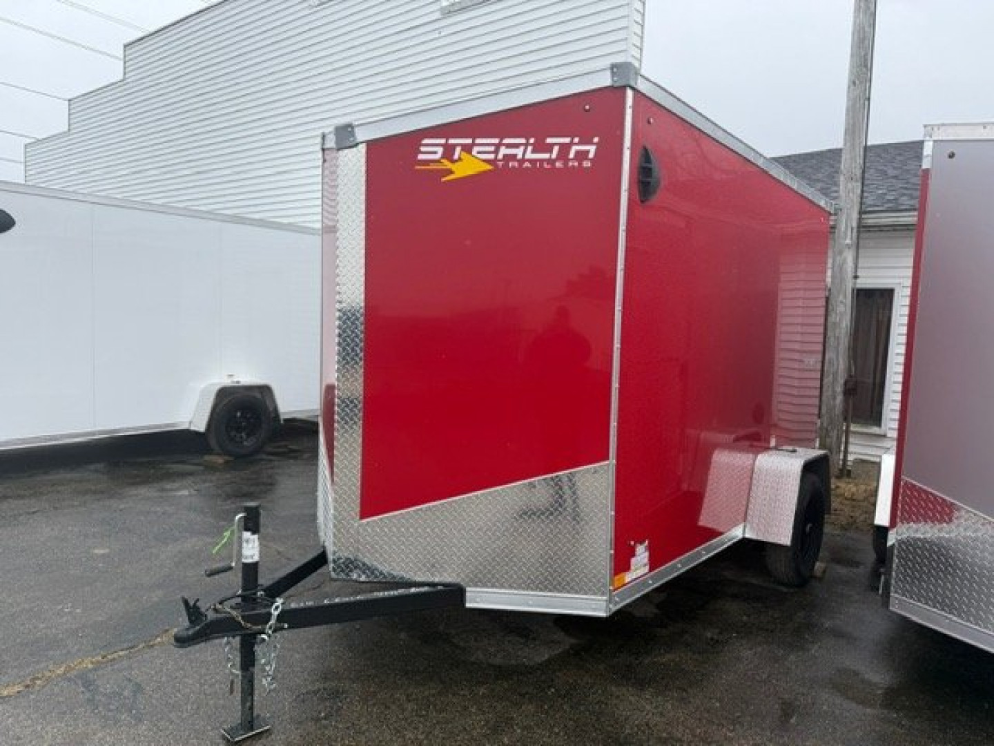New 2025 6 x 10 Stealth Titan Enclosed Trailer with Ramp with 6ft 6in ...