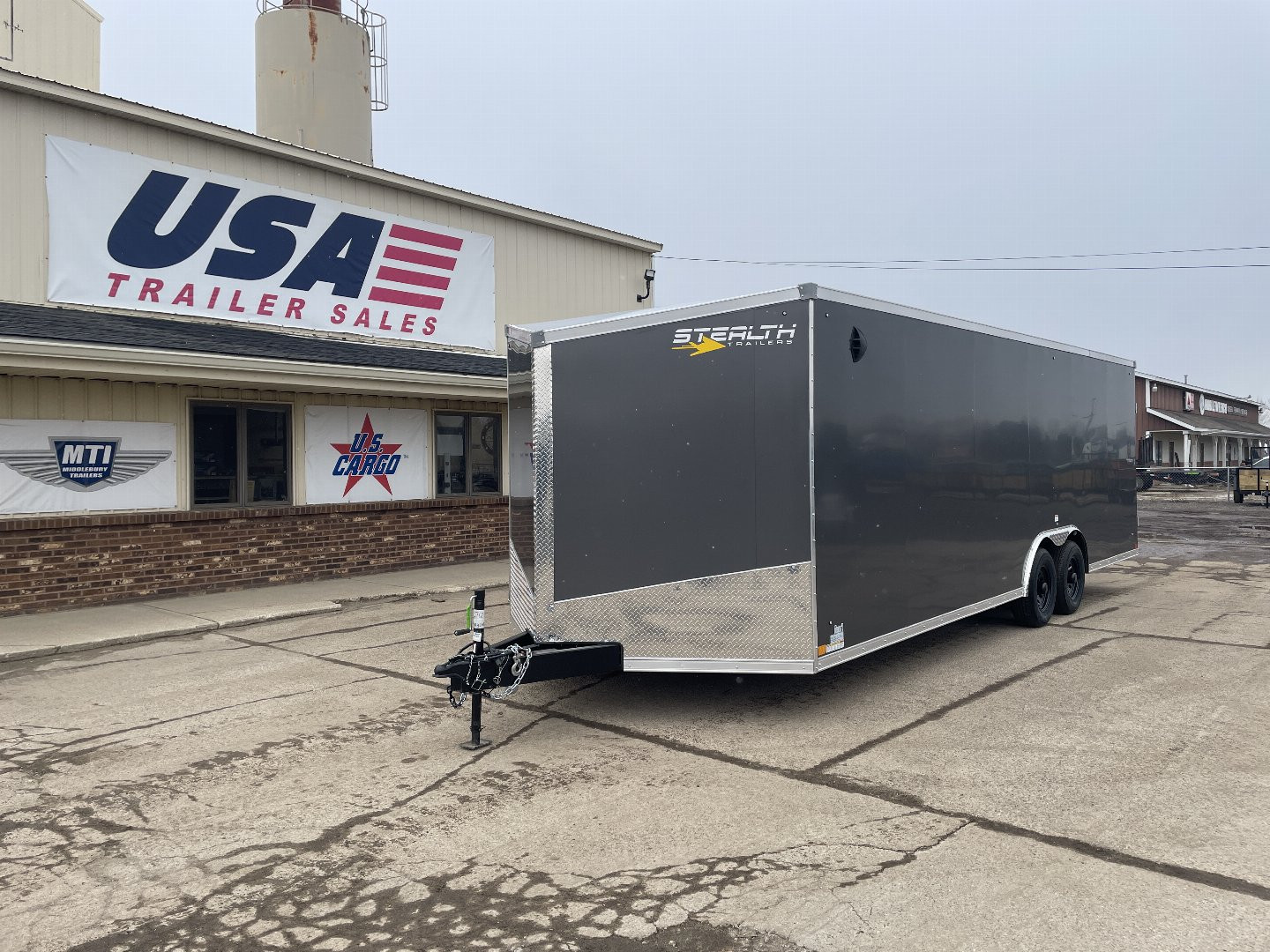 New 2025 Stealth Trailers Titan 8.5x24 10K Car / Racing Trailer