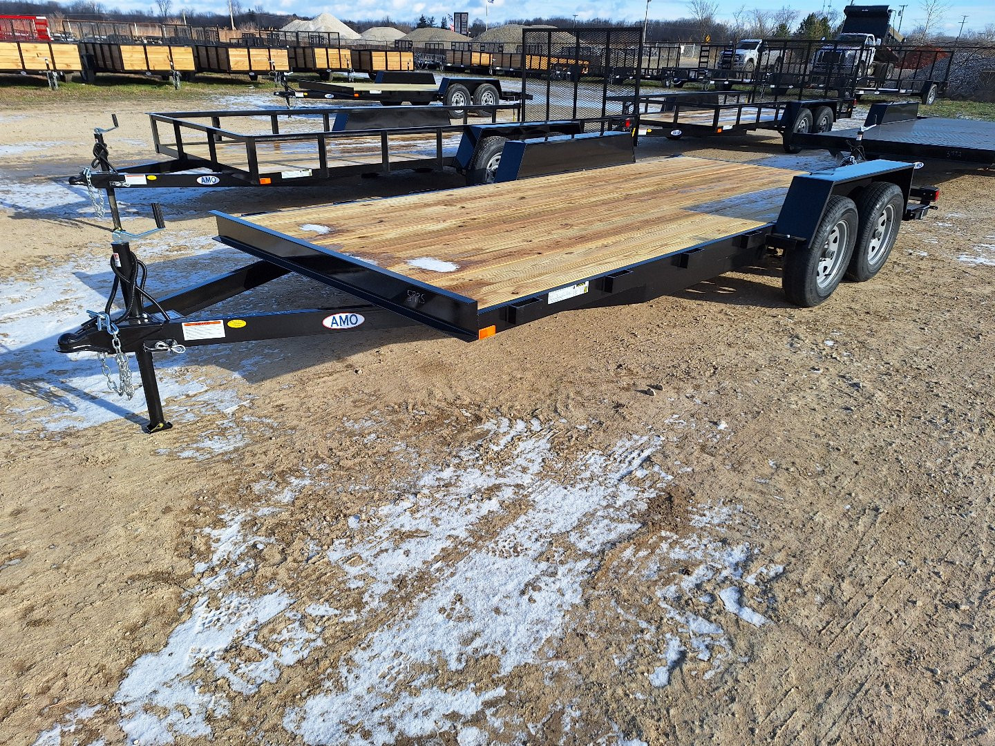 New 2025 AMO 82"x18' 1 Axle Brake Car Hauler Trailer for sale in Lake ...
