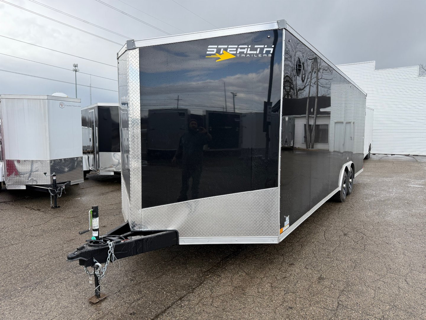 New 2025 Stealth Titan 8.5 x 24 Enclosed Car Hauler with Ramp 10K GVW ...