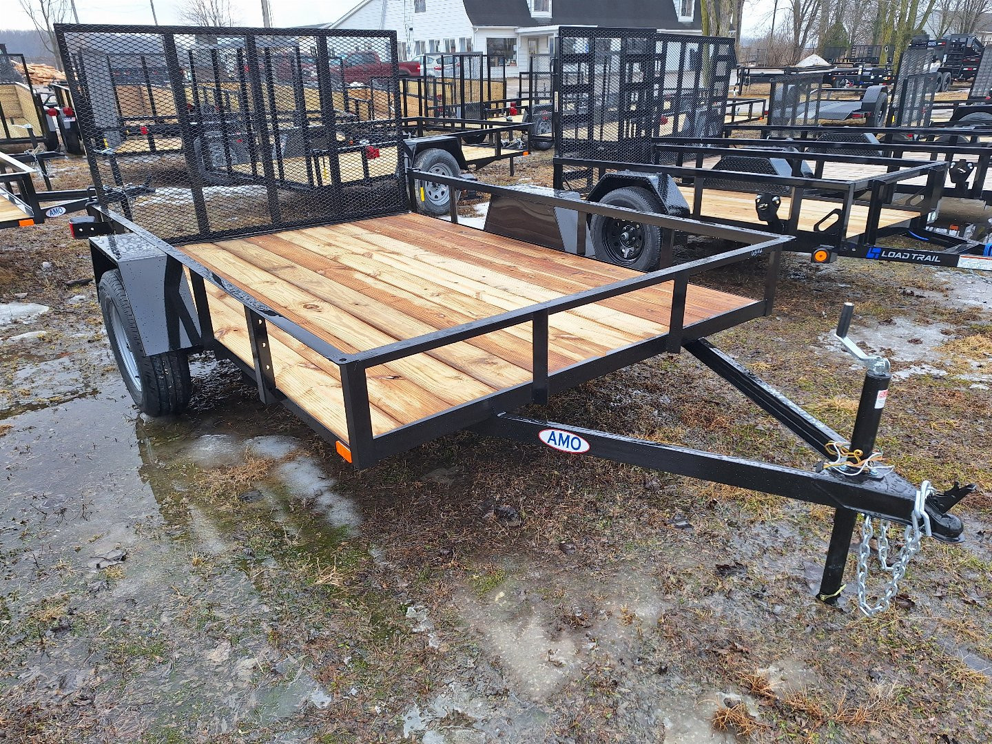 New 2025 AMO 82x10' Landscape Trailer W/ 2" Treated Floor for sale in ...