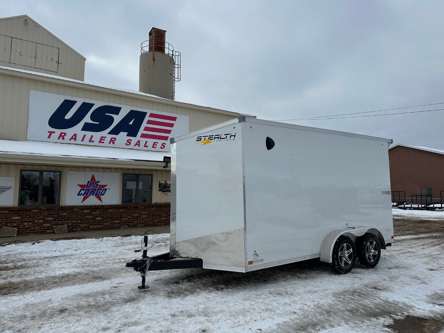 New 2025 Stealth Trailers Titan 7x14 w/Ramp Door & 7ft Interior Cargo ...