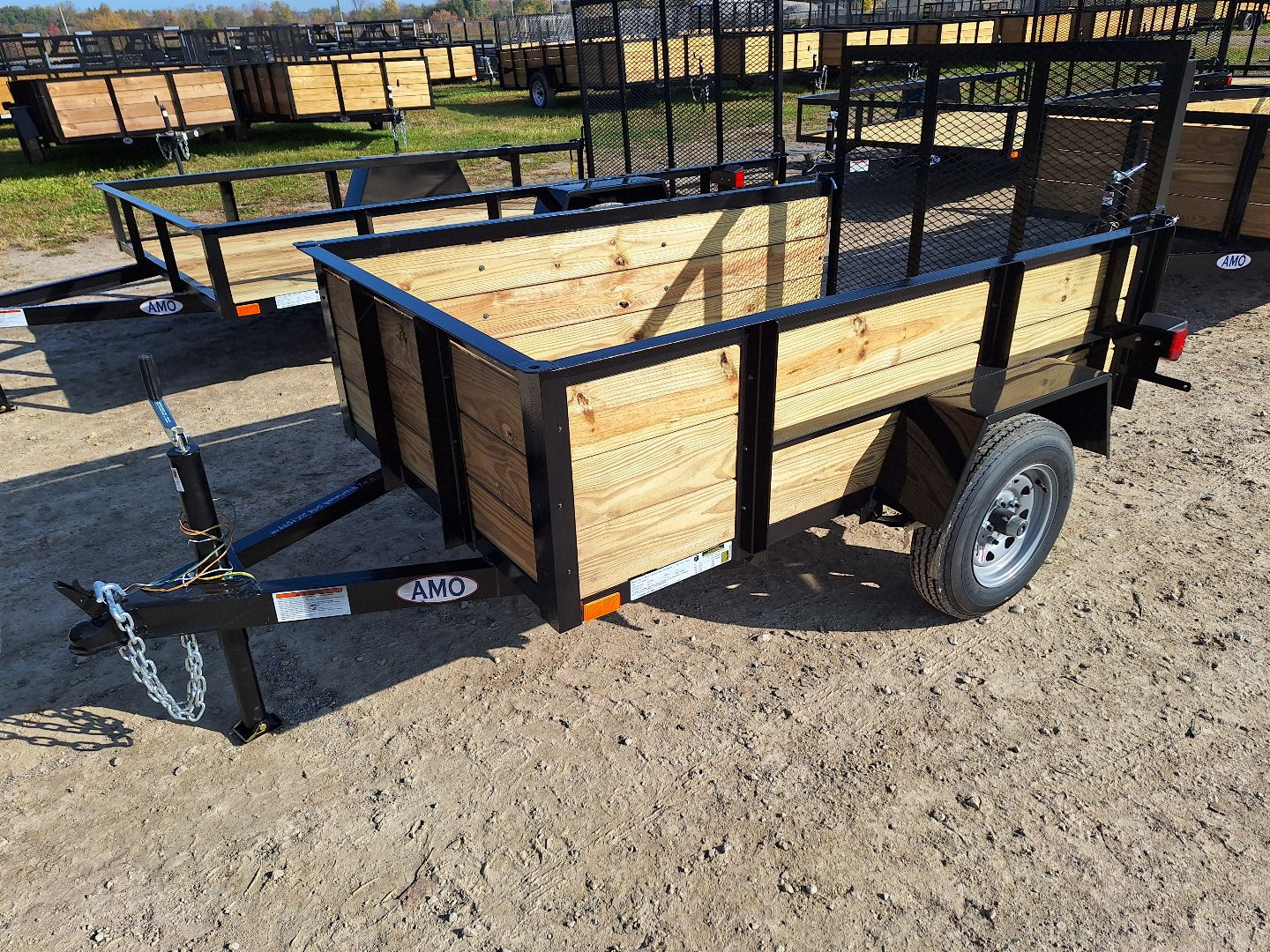 New 2024AMO 4x8 2k Woodside Utility Trailer for sale in Monroe, MI