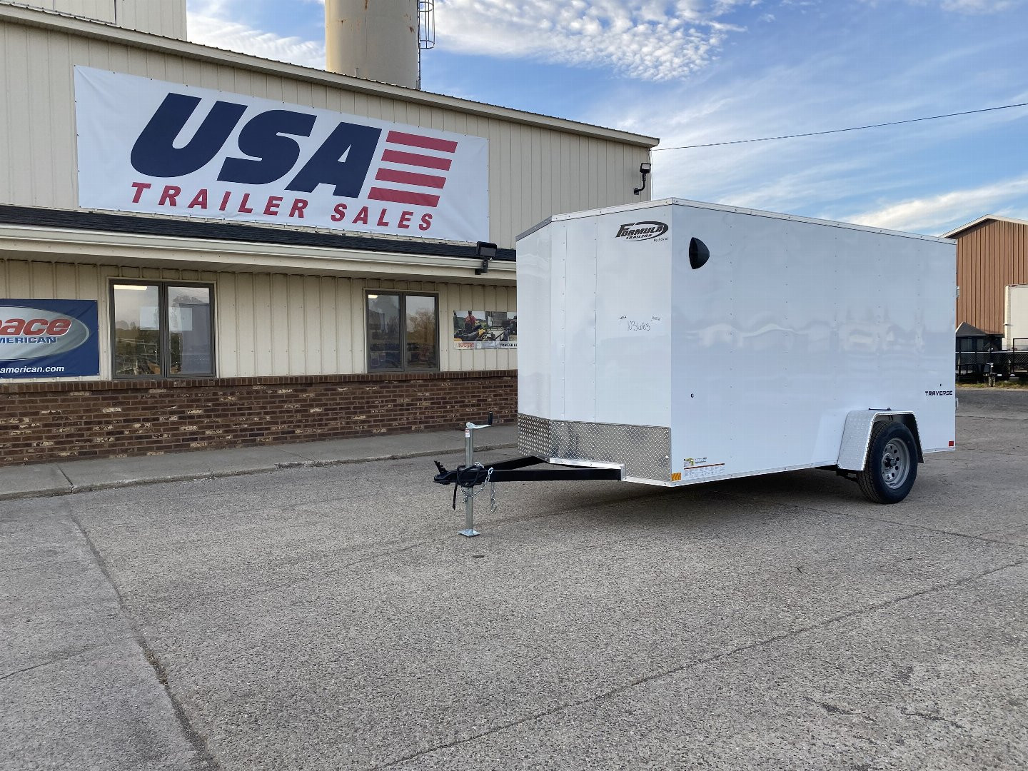 New 2024 Formula Trailers Traverse 6x12 V-Nose Ramp Door 6'6" Cargo ...