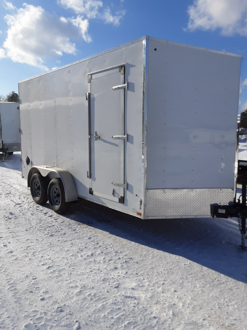 New 2025 US Cargo 7X14 BARN DOOR 7FT TALL Cargo / Enclosed Trailer for ...