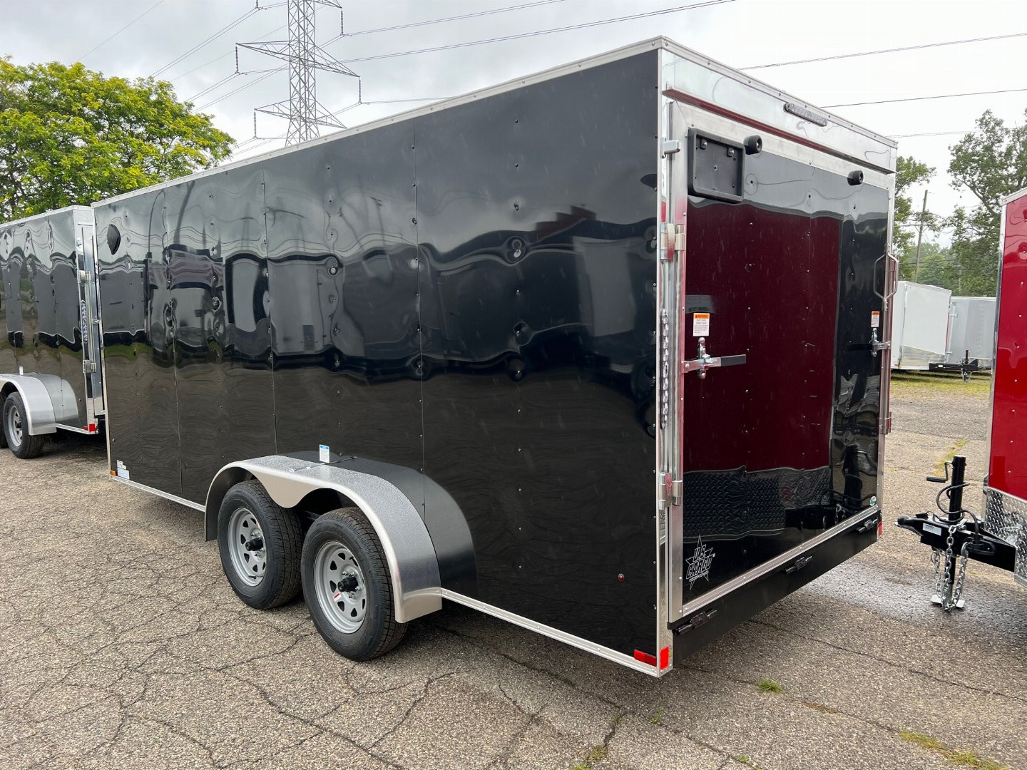 New 2025 US CARGO 7 X 16 Cargo / Enclosed Trailer with Ramp