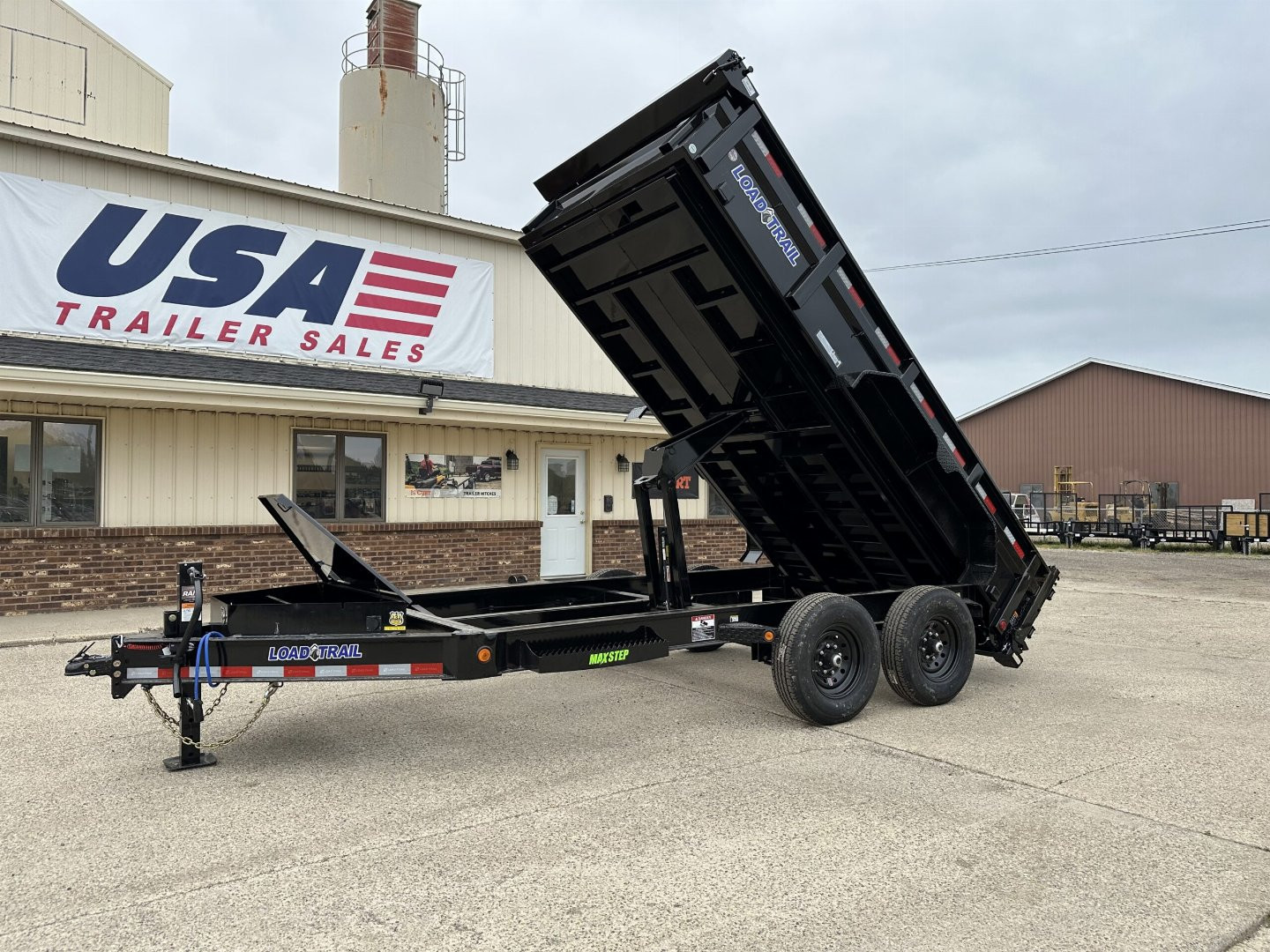New 2025 Load Trail DL 83"X14' 14K Low Pro Dump Trailer