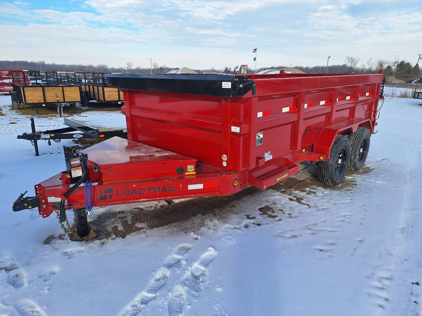 New 2025 Load Trail 83"x14' Dump Trailer W/ 36" Sides for sale in New ...