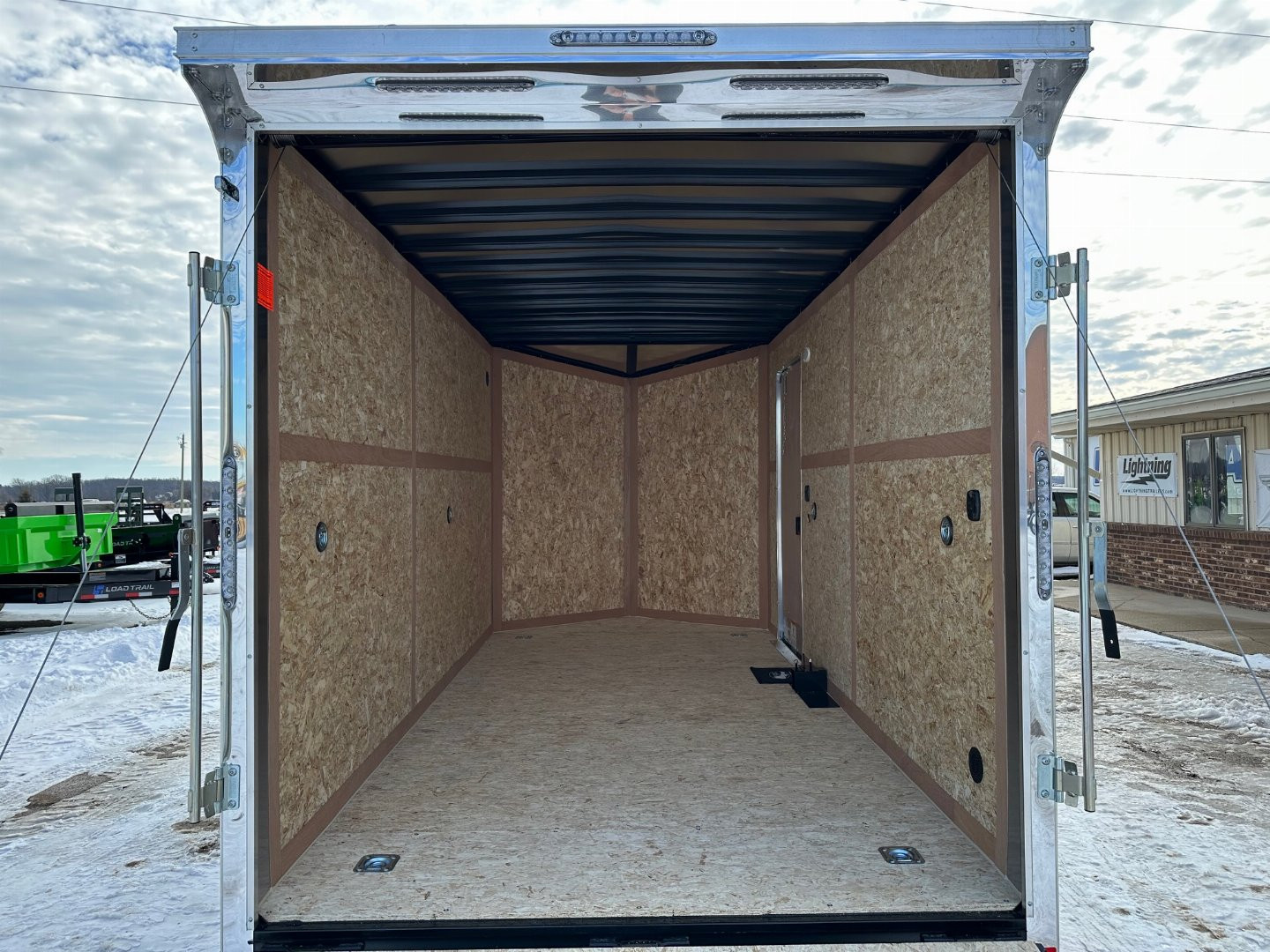 New 2025 US Cargo Ranger 7x14 +12" V-Nose Ramp Door w/Options Cargo ...
