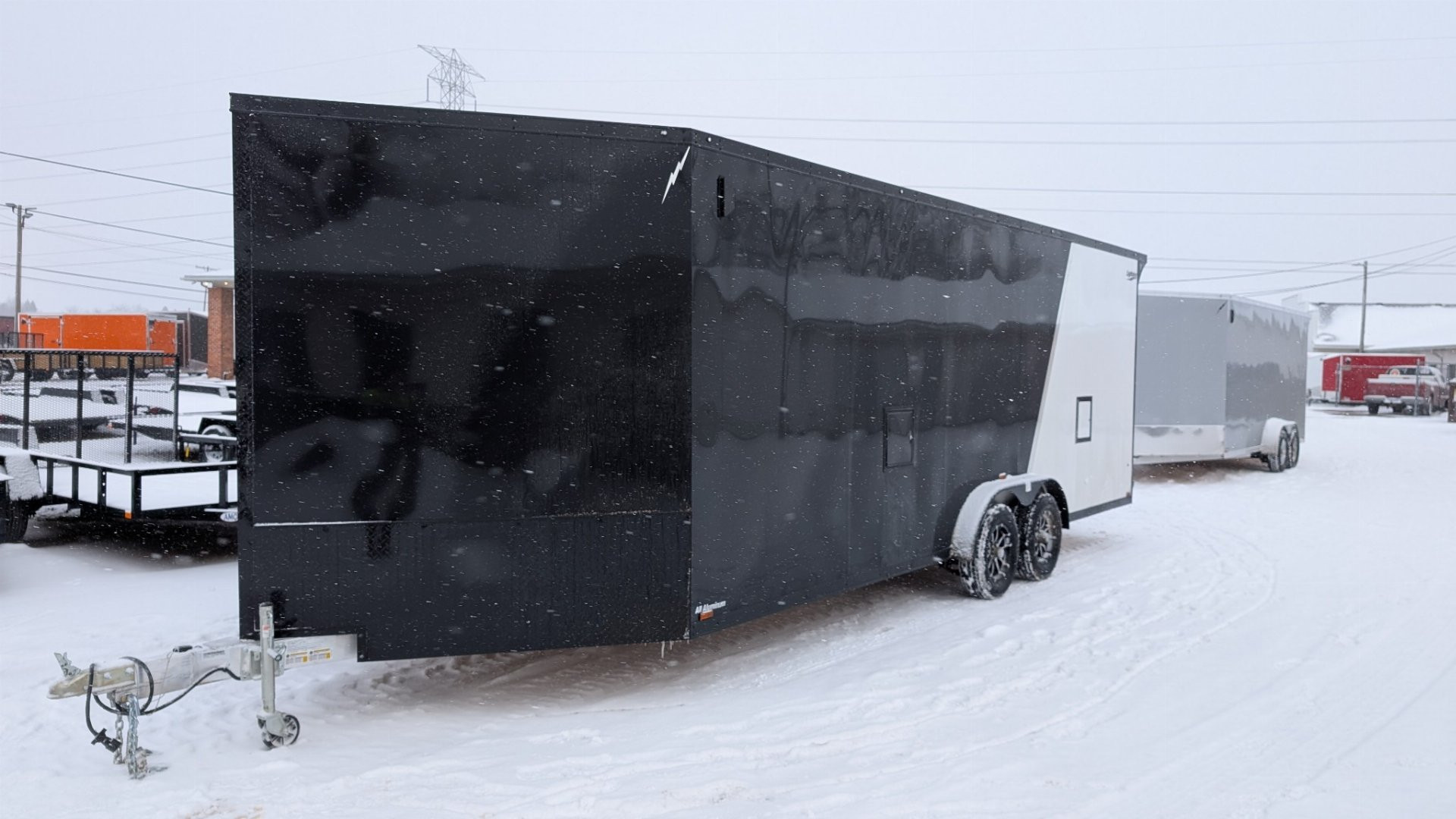 New 2025 LIGHTNING TRAILERS 7.5 x 27 4 Place All Aluminum Trailer with ...