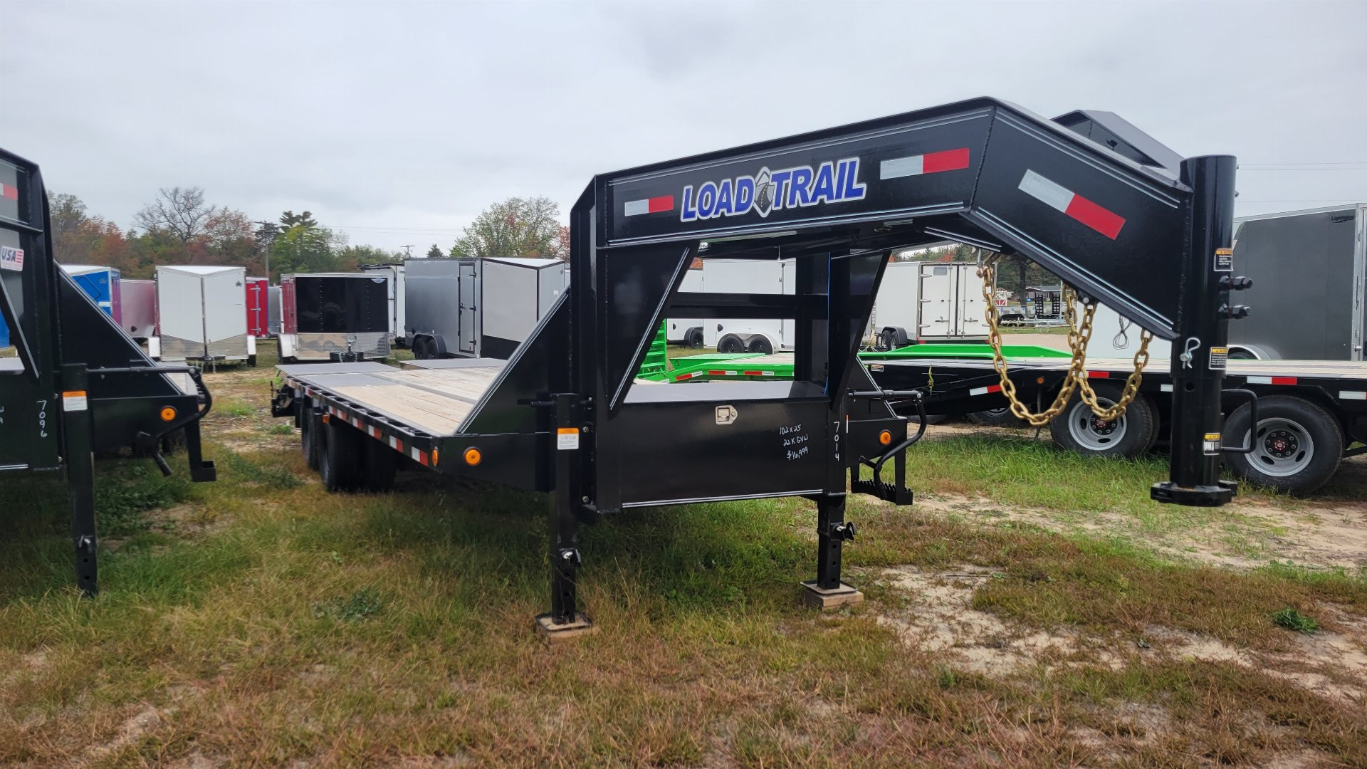 New 2025 Load Trail 102"X25' MAX RAMPS Gooseneck Trailer for sale in ...