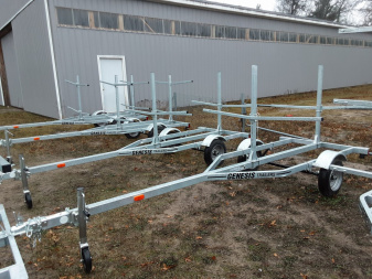 New 2024 Genesis Trailers 2 PLACE KAYAK Trailer for sale in Grayling, MI