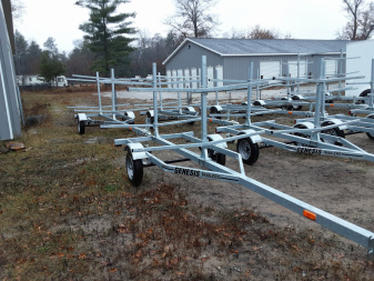 New 2024 Genesis Trailers 4 PLACE KAYAK Trailer for sale in Grayling, MI