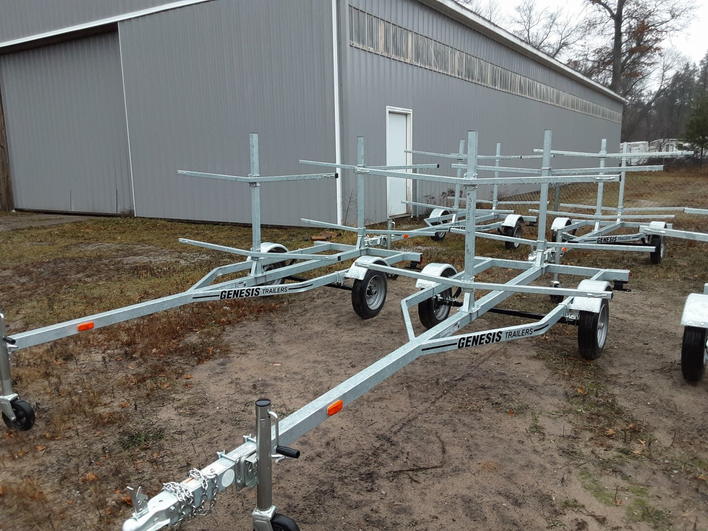 New 2024 Genesis Trailers 4 PLACE KAYAK Trailer for sale in Grayling, MI