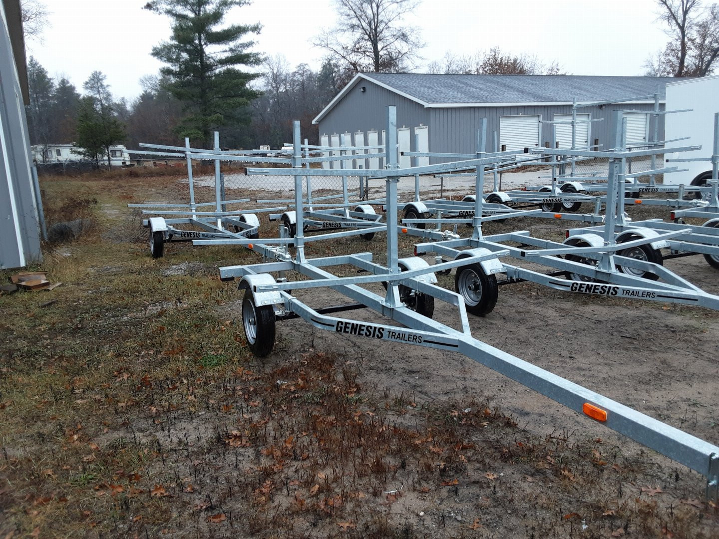 New 2024 Genesis Trailers 4 PLACE KAYAK Trailer for sale in Grayling, MI